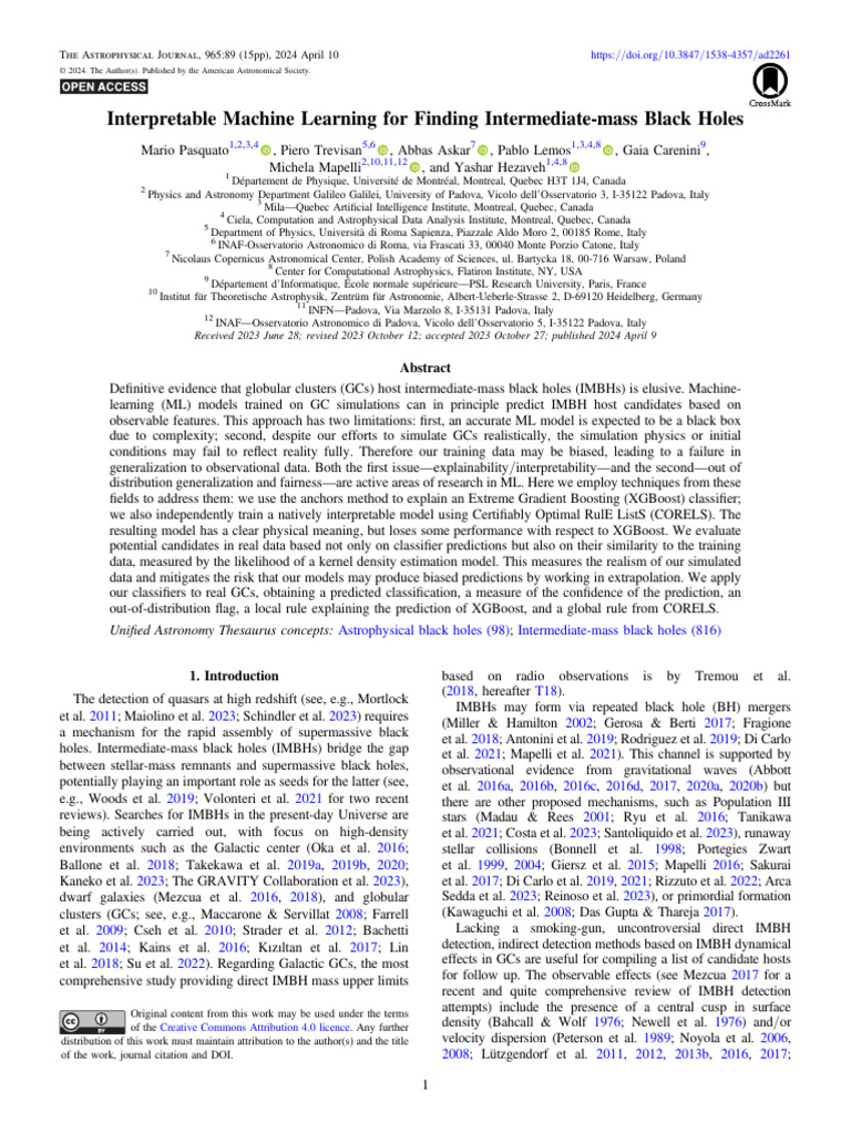Interpretable Machine Learning For Finding Intermediate-Mass Black ...