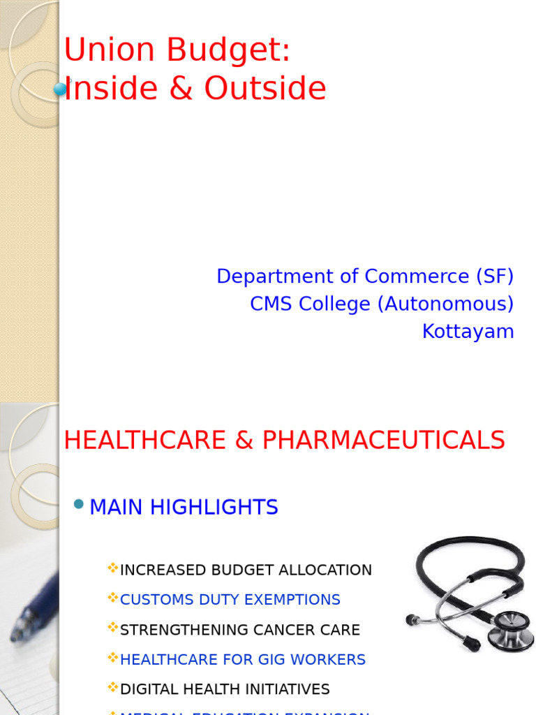 Healthcare ND Pharmaceutical Budget Analysis Latest | PDF