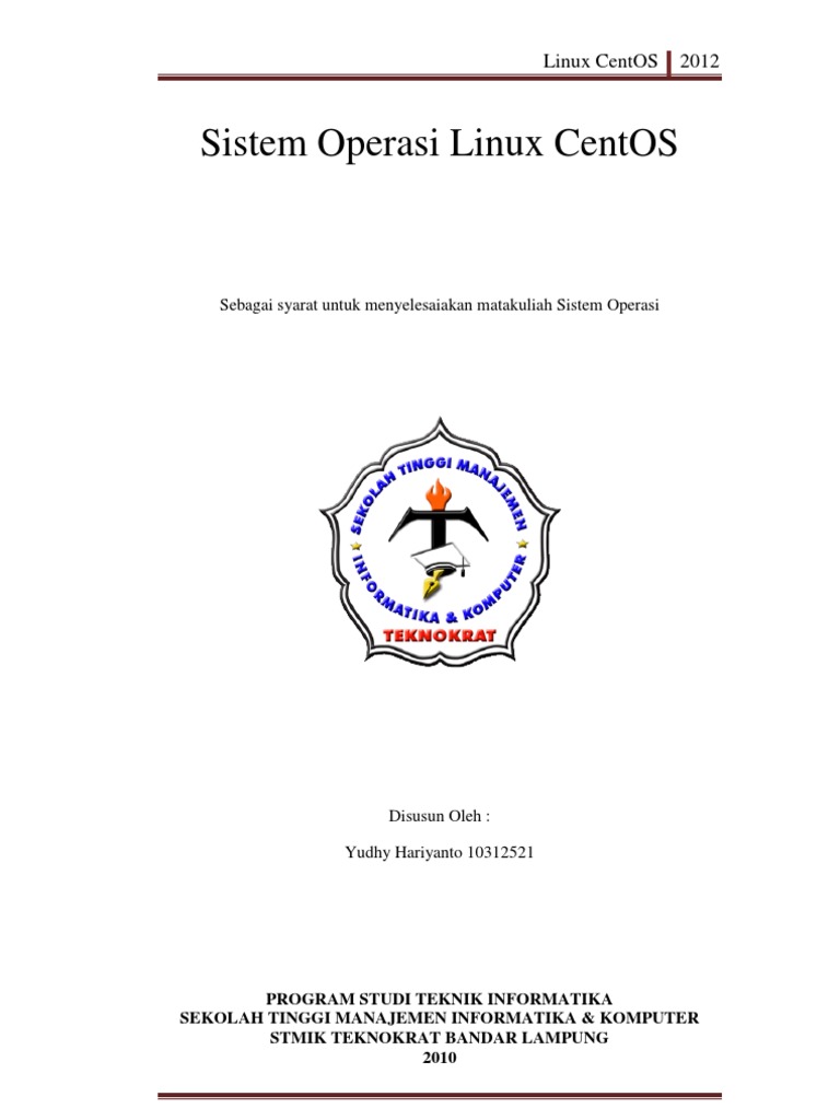 Tugas Akhir (Linux Centos) | PDF