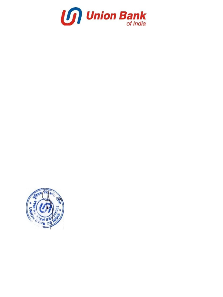 Union Bank Noc RK | PDF