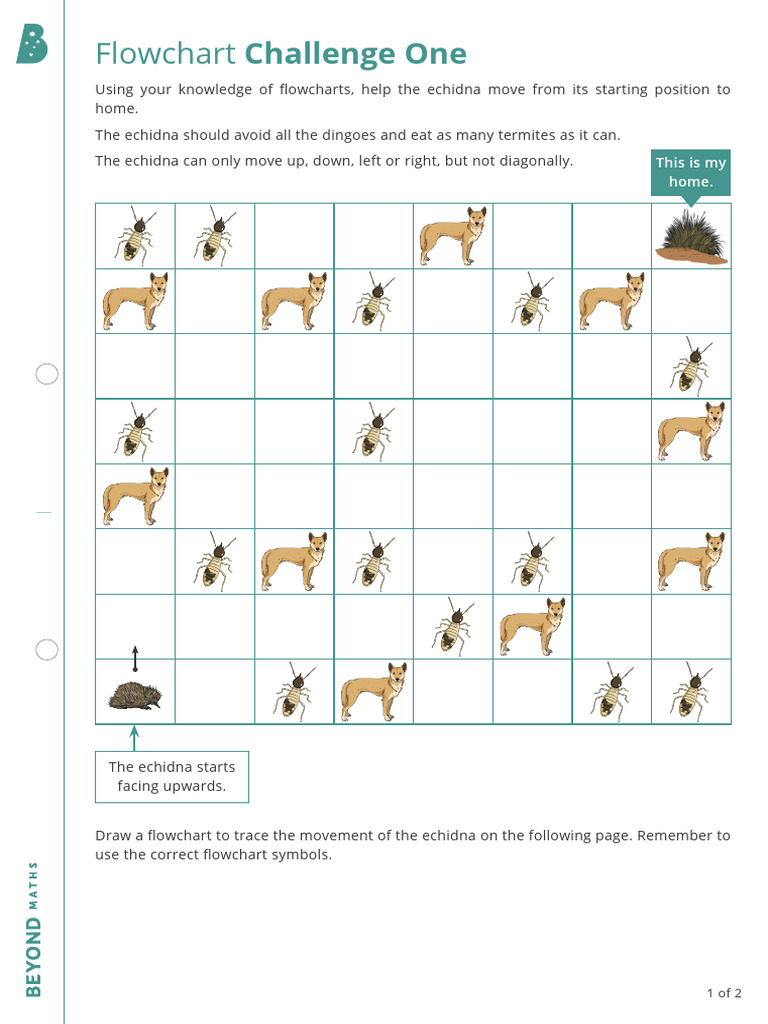 Flowchart Challenge One | PDF