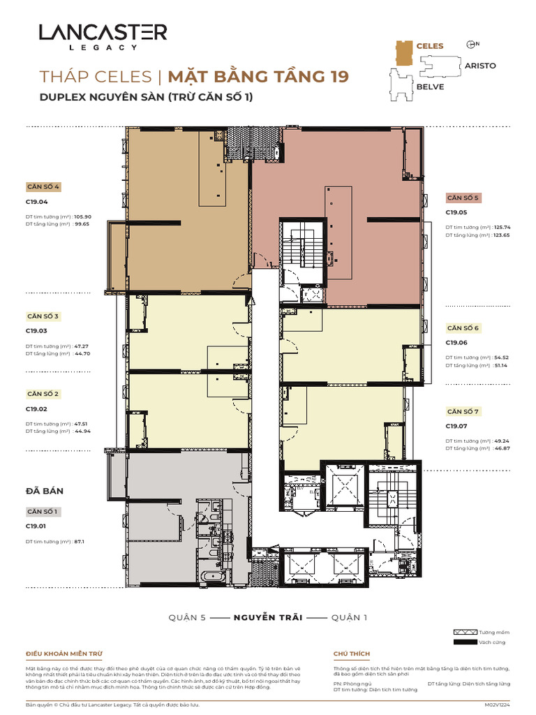 171224 - M02 - DUPLEX - THAP C - MB TẦNG 19 | PDF