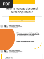 Cervical Cancer Screening Flow Charts | PDF | Cervical Cancer ...
