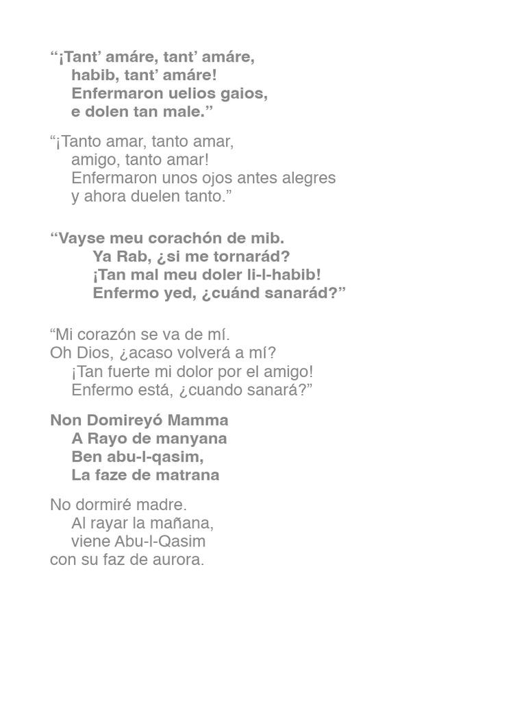 "Poema de Amor y Dolor: Reflexiones" | PDF