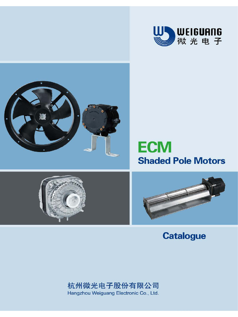 ECM Shaded Pole Motor | PDF