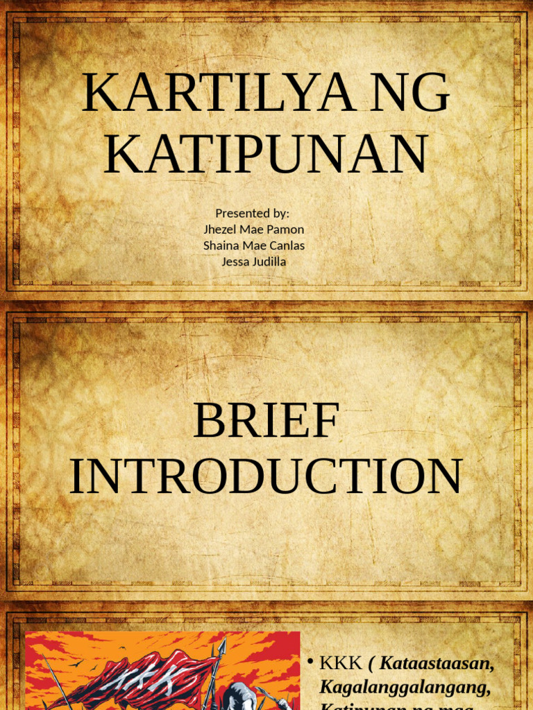 Kartilya NG Katipunan | PDF