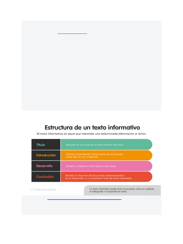 Cuál es la estructura de un texto informativo | PDF | Homo | Humano