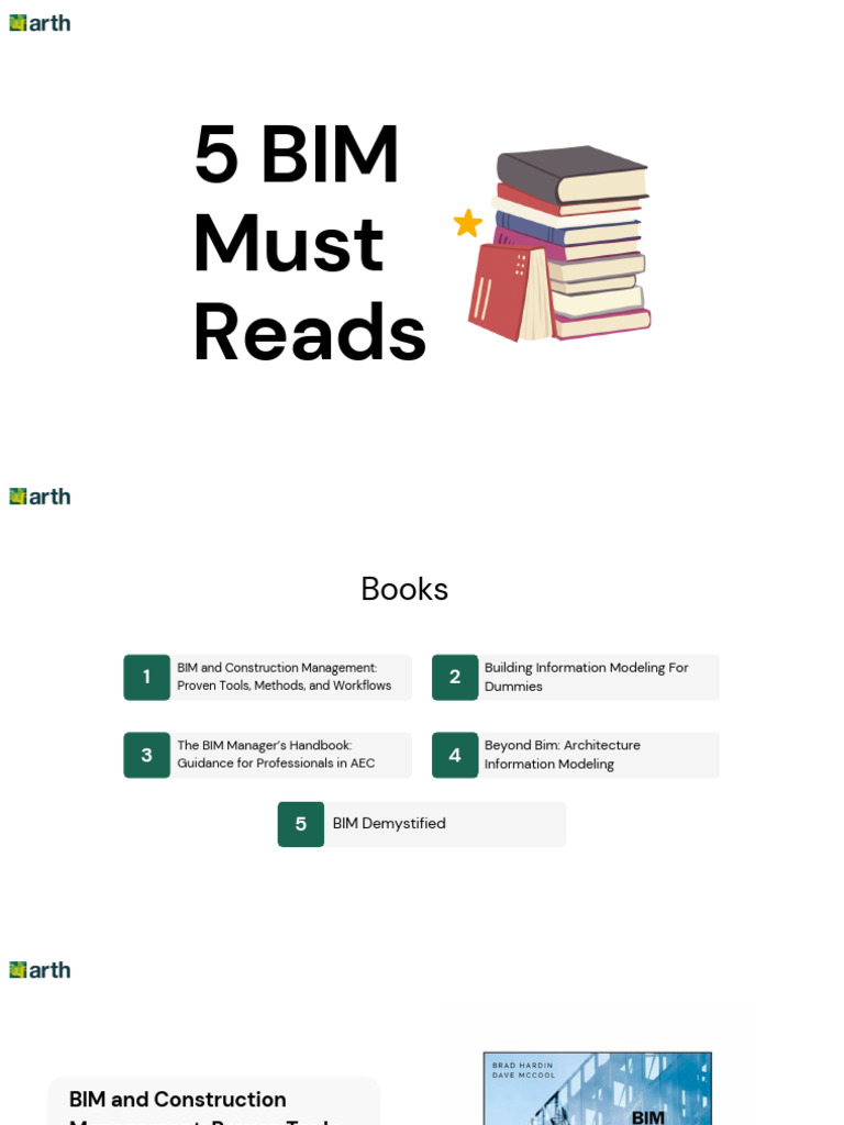 Top 5 Essential BIM Books | PDF