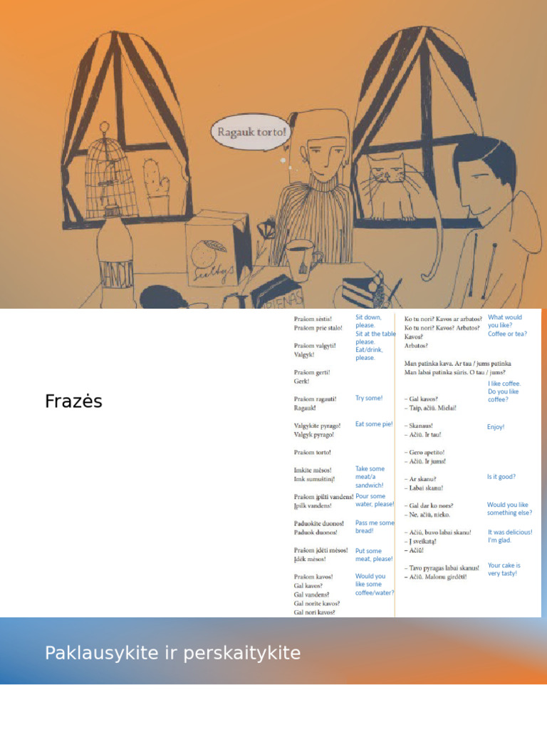 Food, Imperative | PDF