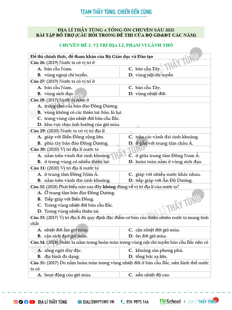 2025 - DLTT - To - Bo Tro Cd2, 3 | PDF