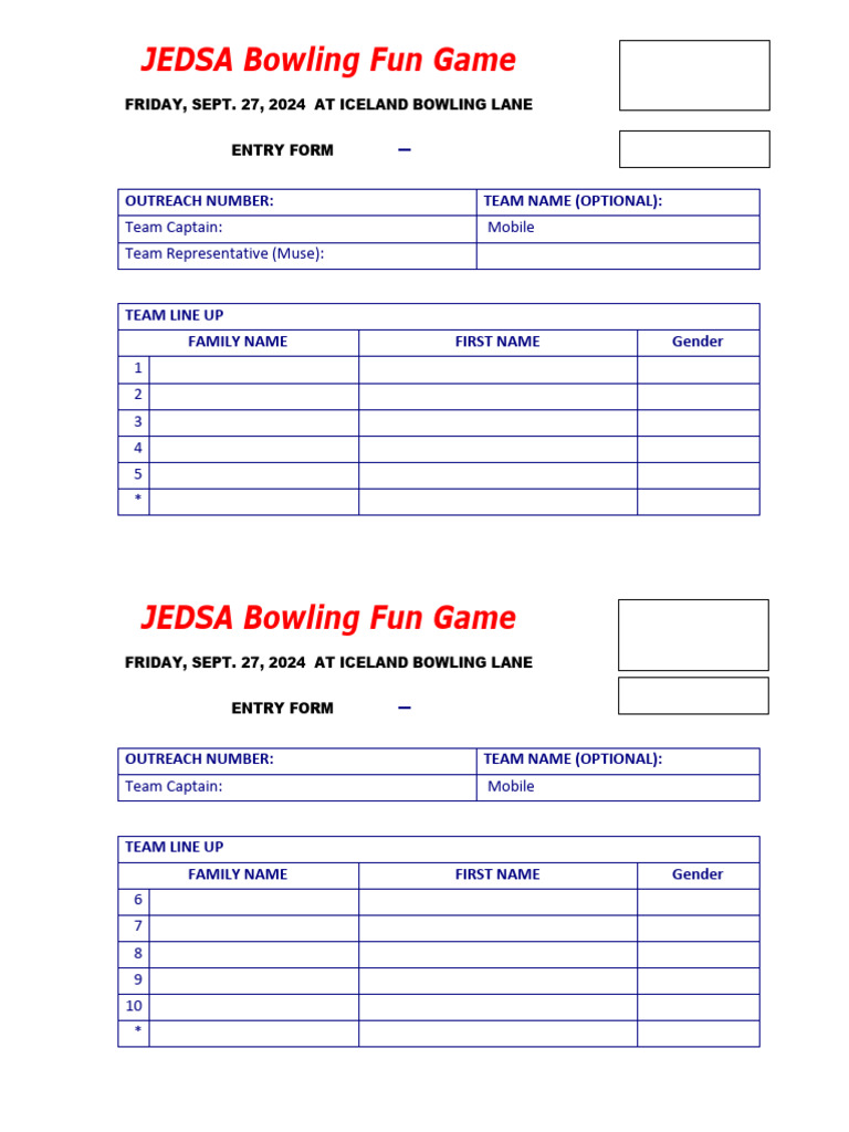 Bowling-Entry-Forms-1-1 | PDF