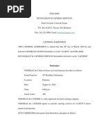 Catering Quotation Template | PDF | Buffet | Lunch