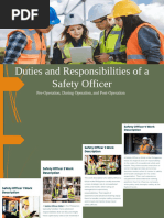 Key Responsibilities of Safety Officers | PDF | Occupational Safety And ...