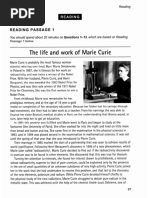Marie Curie's Life and Achievements | PDF | Marie Curie | Nuclear Chemistry
