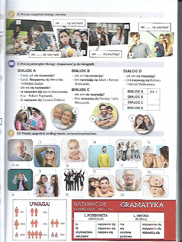 Lekcja 1 Dzień Dobry 3 | PDF