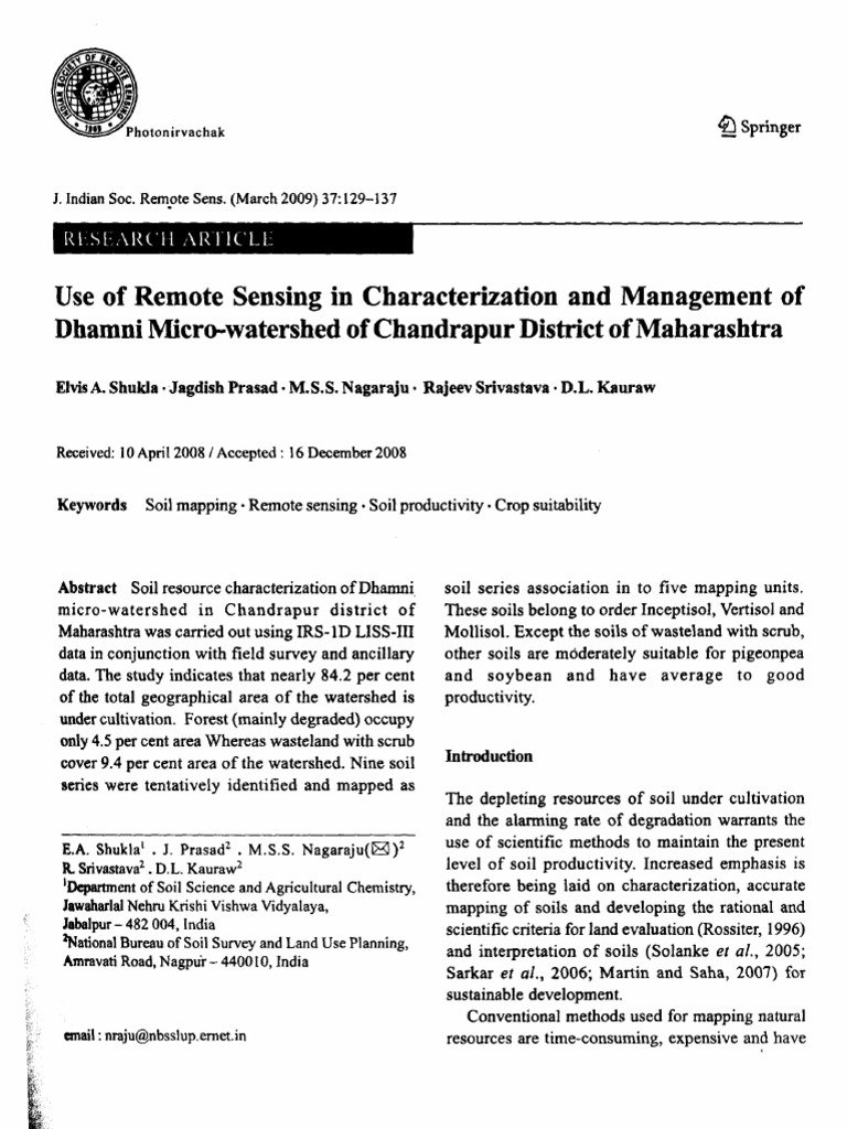 Dhamni Watershed | PDF