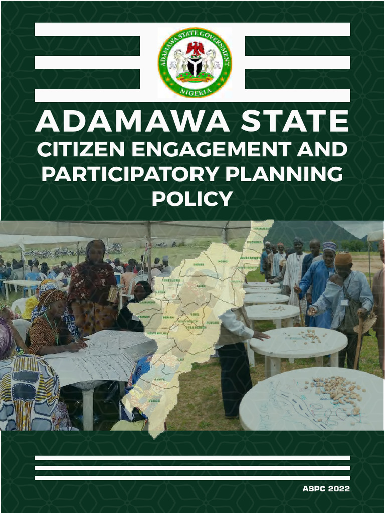 Signed Adamawa State CEPP Policy | PDF | Governance | Social Exclusion