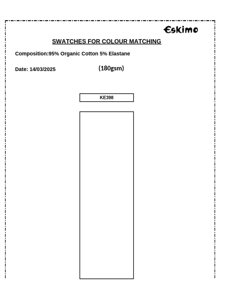 LAB DIP FORMAT............. | PDF | Yarn | Fibers