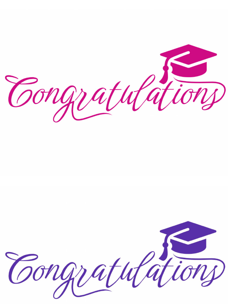 Congratulations | PDF