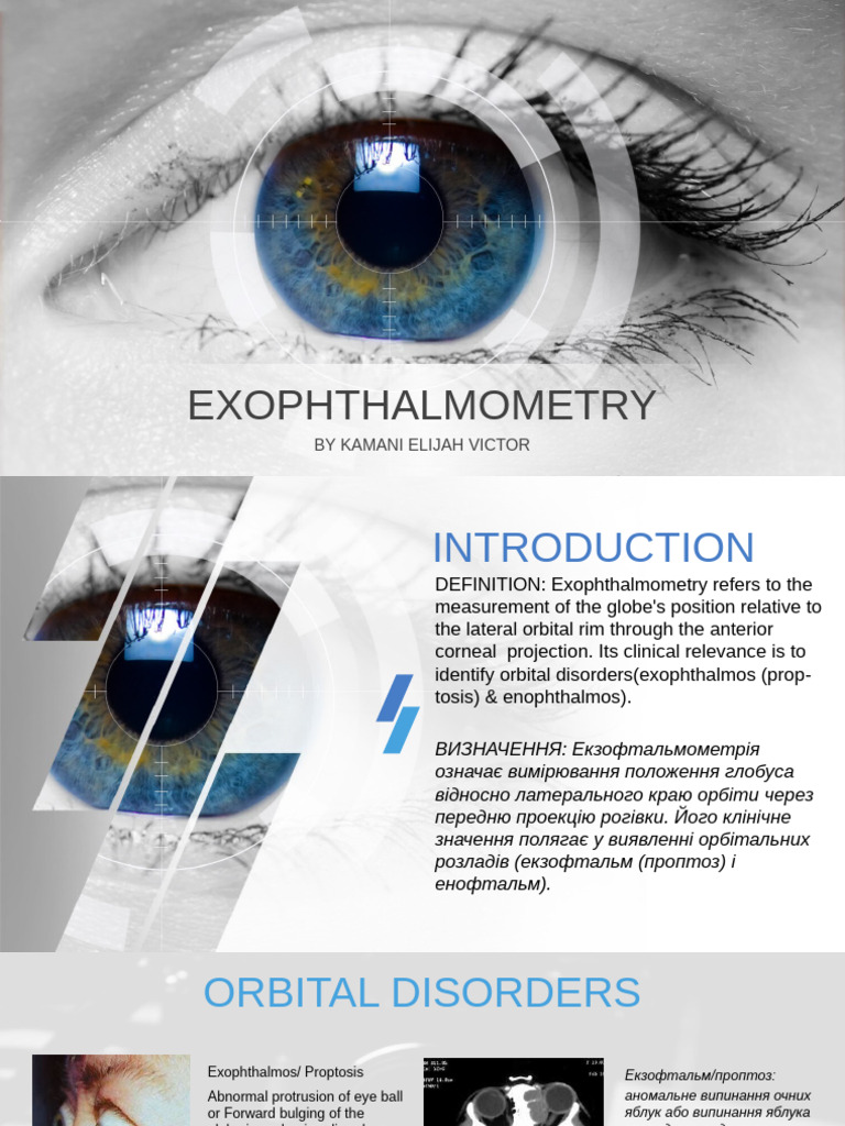 Kamani Victor Exophthalmometry | PDF