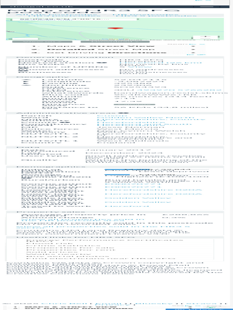Map of HR3 5FG Postcode | PDF | Census