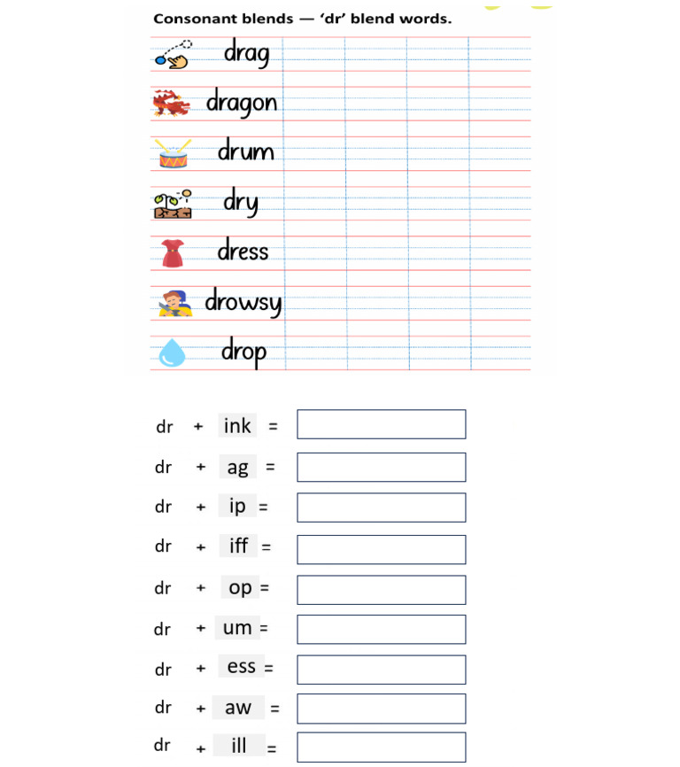 dr worksheet (1) | PDF