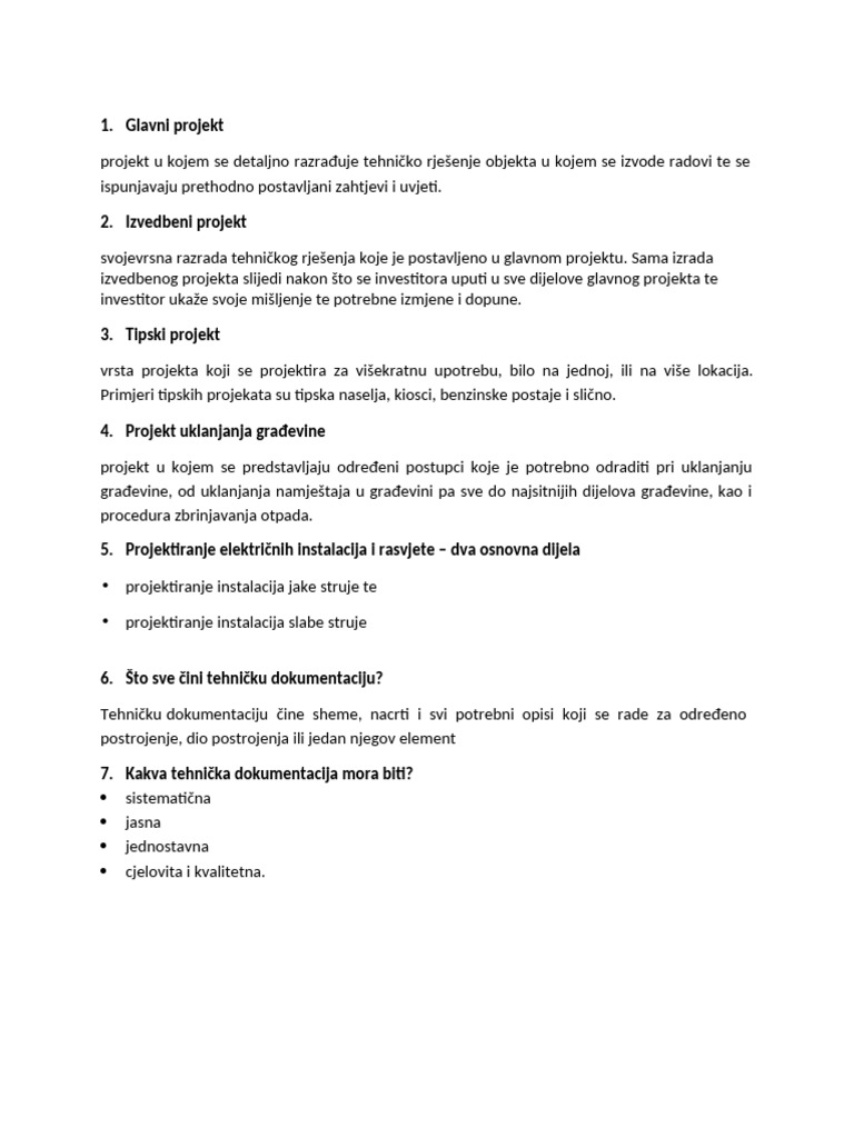 Ostala pitanja PEIR | PDF