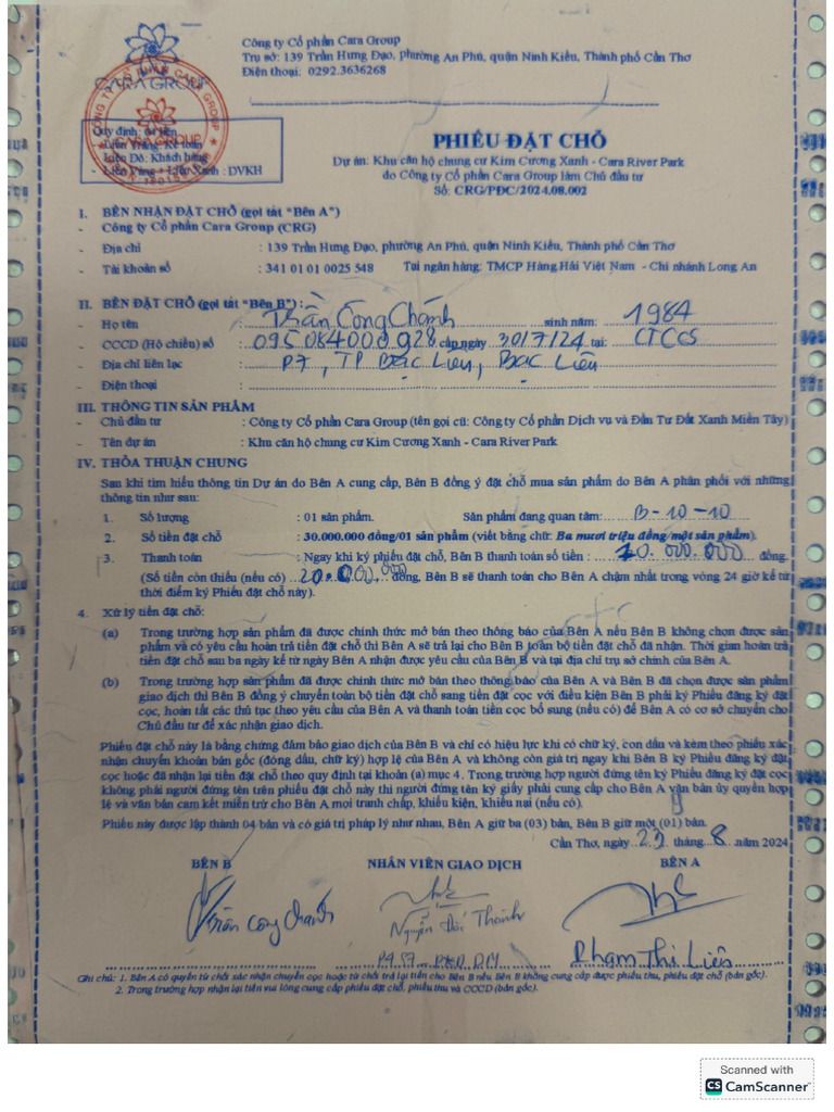 Tran Cong Chanh | PDF