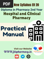 2nd Year D Pharm Syllabus | PDF | Pharmacy | Metabolism