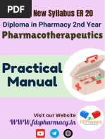 2nd Year D Pharm Syllabus | PDF | Pharmacy | Metabolism