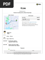 OlaCabs Invoice | PDF | Invoice | Payments