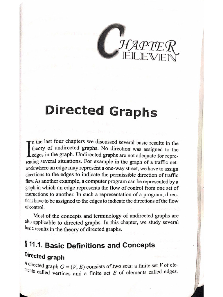 Directed Graph | PDF