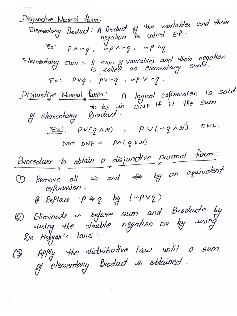 Mathematical Logic Part - 2 | PDF