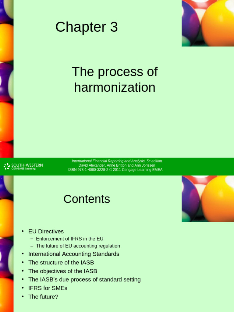 Chapyer 3 the Process of Harmonization | PDF | International Financial ...