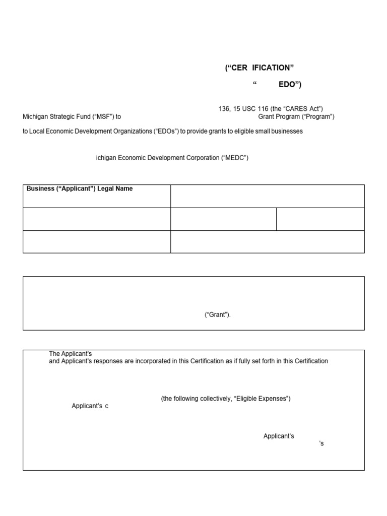 Applicant Certification Form 3 | PDF | Indemnity | Expense