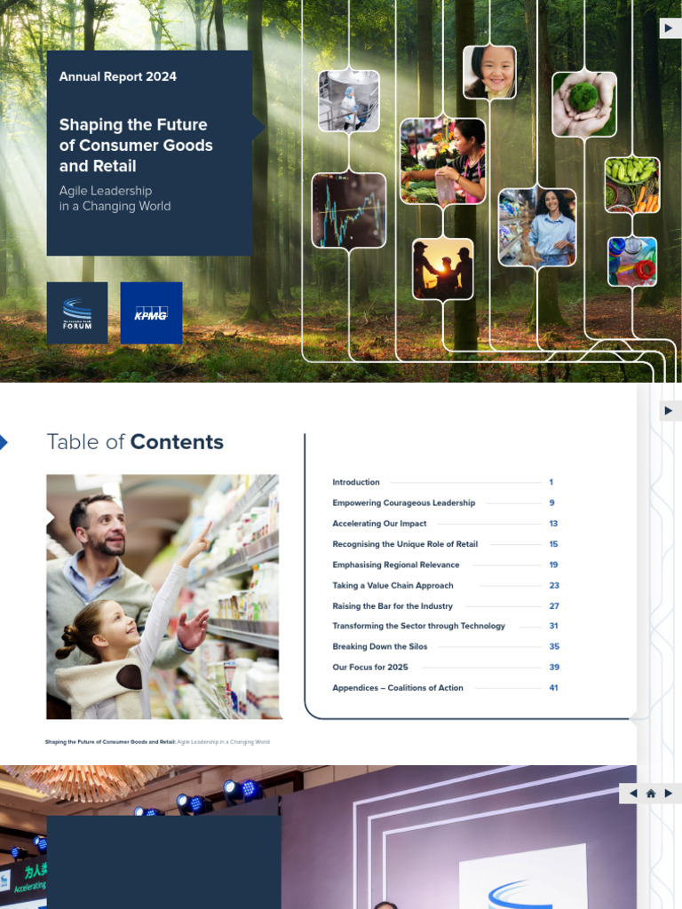 2024 Consumer Goods Forum Annual Report | PDF | Sustainability | Retail