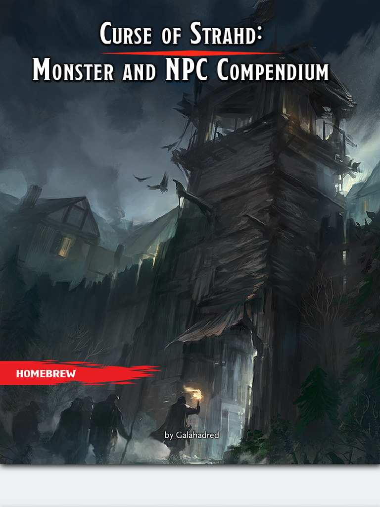 CoS Monster and NPC Compendium - GM Binder | PDF | Werewolves