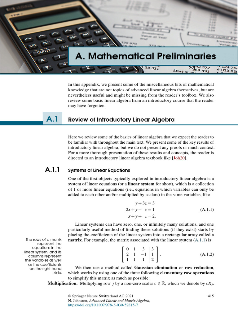 0_Linear and matrix algebra-897-969 | PDF | Eigenvalues And ...