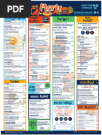 Kota Joe Menu 2025 | PDF | Hamburgers | French Fries