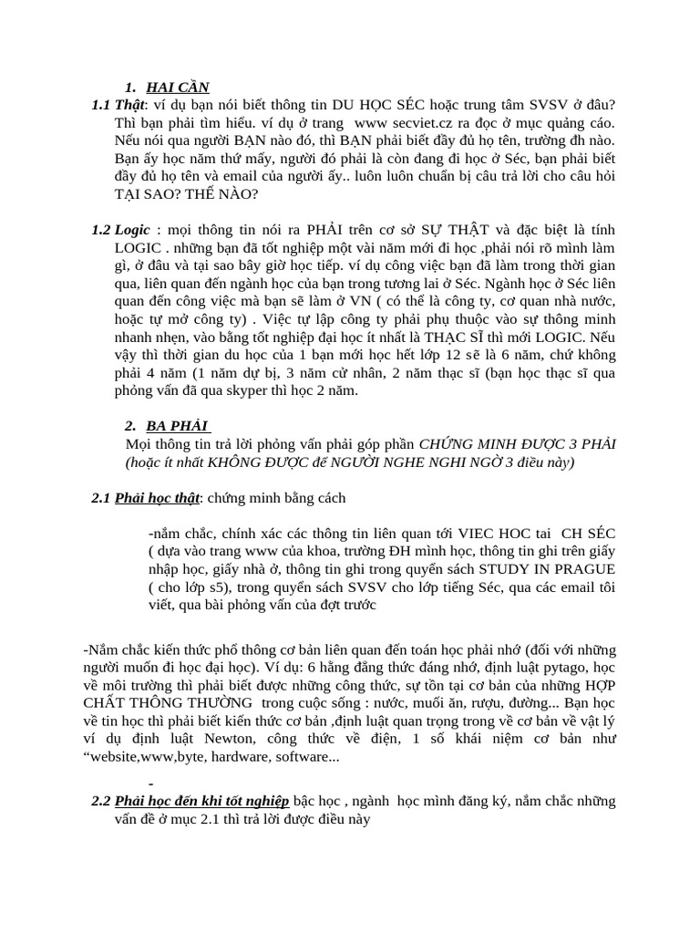 Dieu Kien Vao Hoc o SVSV Va Dieu Kien Thanh Cong | PDF
