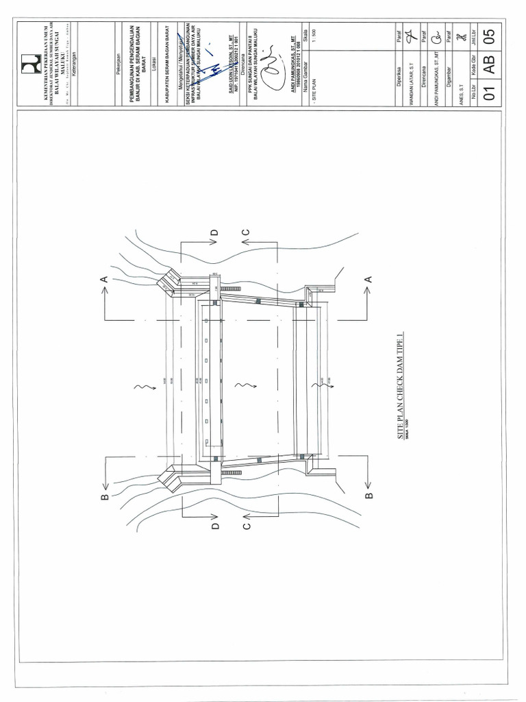 GAMBAR+CHECK+DAM+LA+ALA | PDF