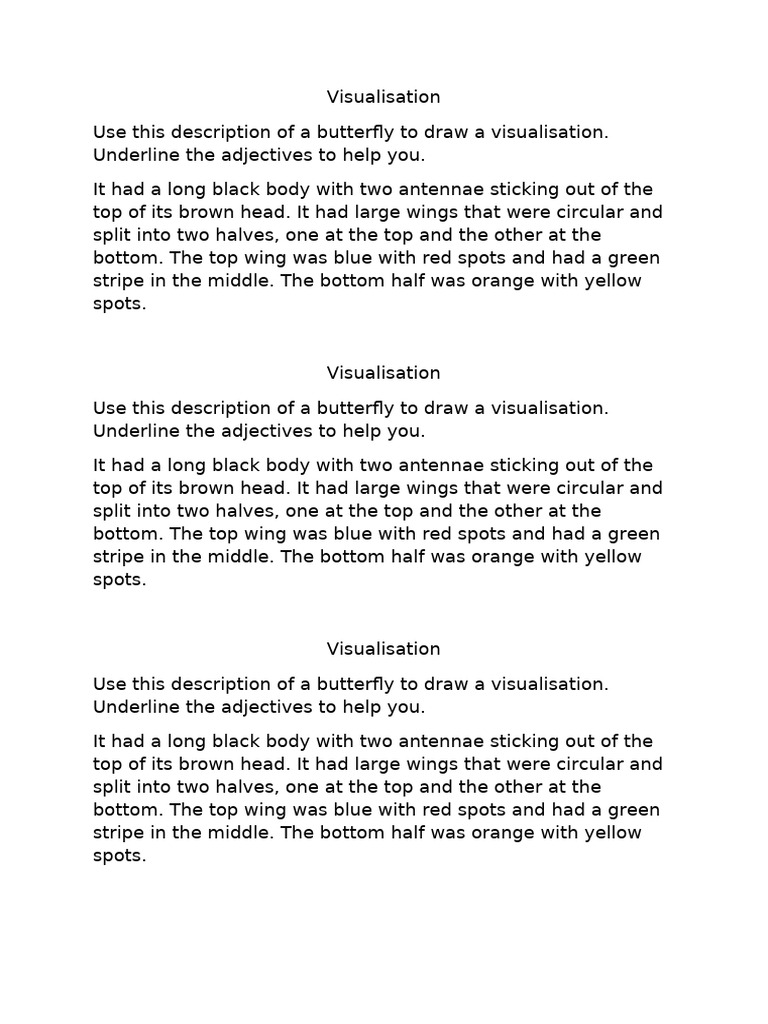 Butterfly Visualization Guide | PDF