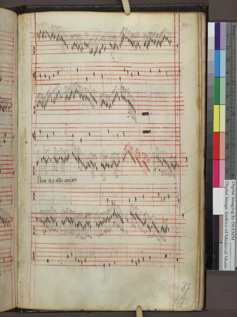 Non Al Suo Amante Codex Faenza | PDF