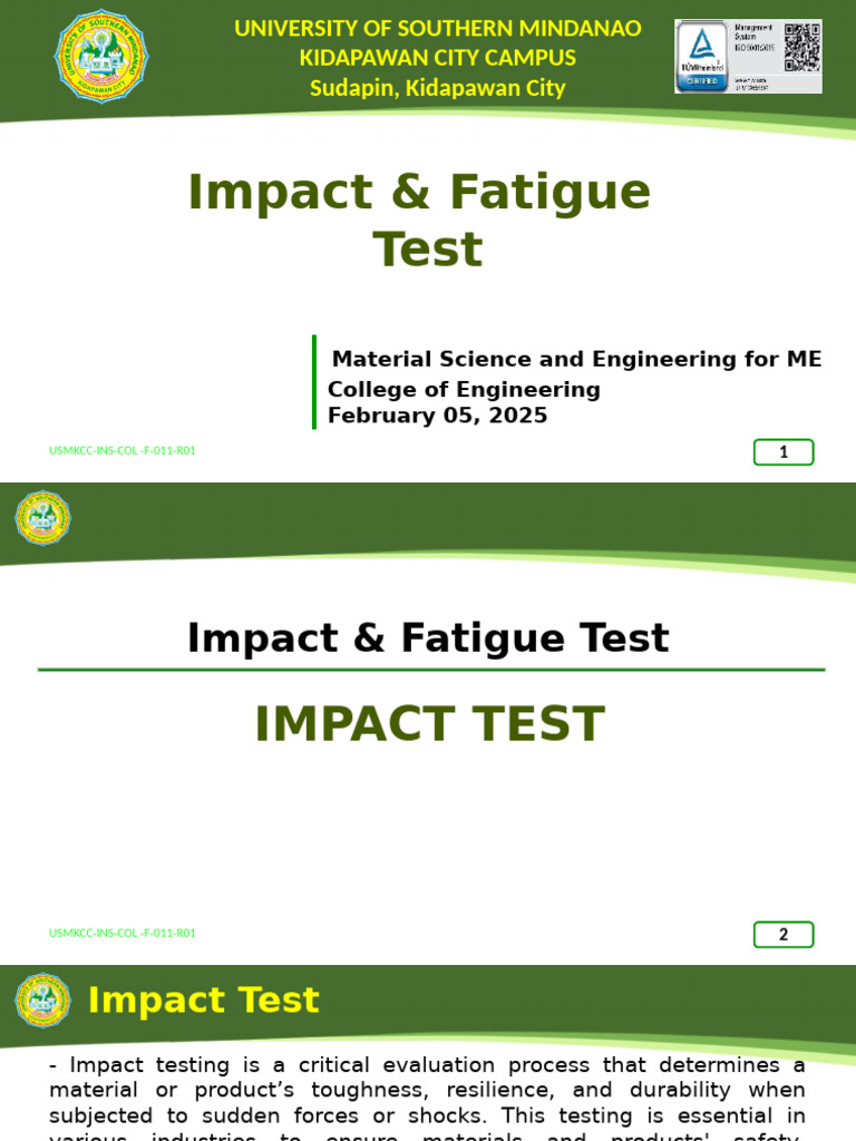 Impact-Fatigue-Testing | PDF | Fatigue (Material) | Fracture