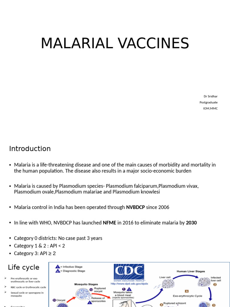 Fair Malarial Vaccines | PDF | Malaria | Plasmodium