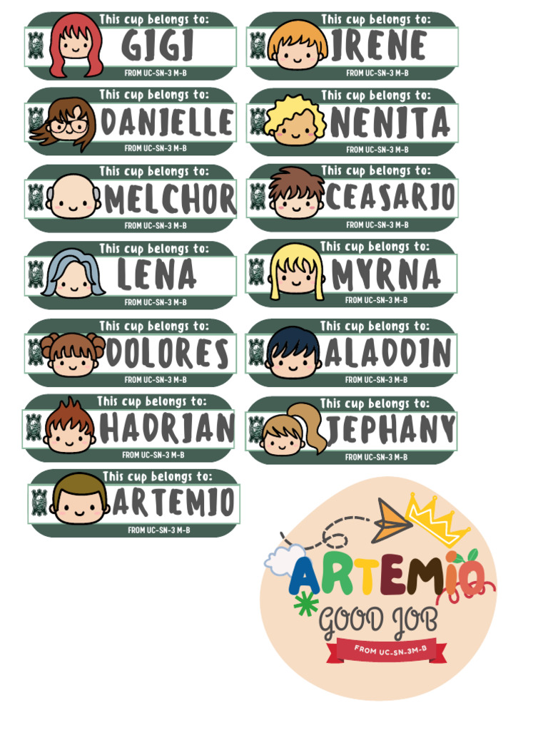 NAME TAG (2) | PDF