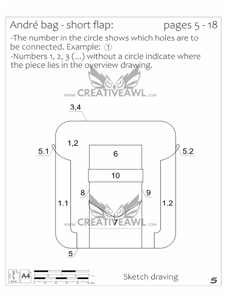ANDRE BAG SHORT FLAP 77nqhr | PDF