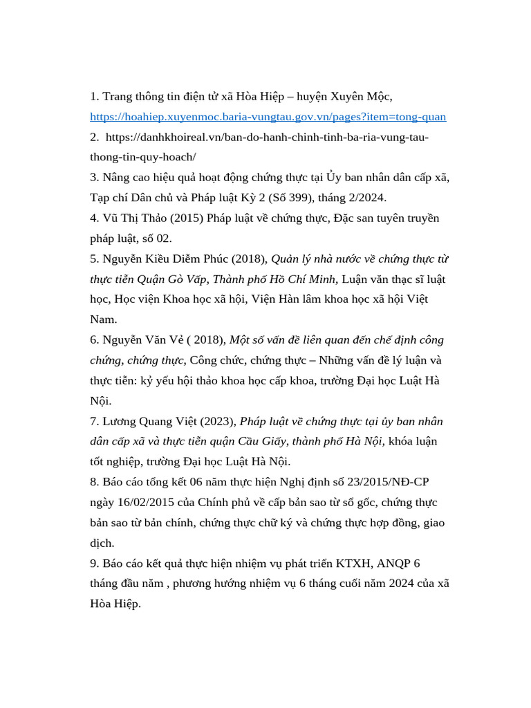 Danh M C Tài Liêu Tham Khao | PDF