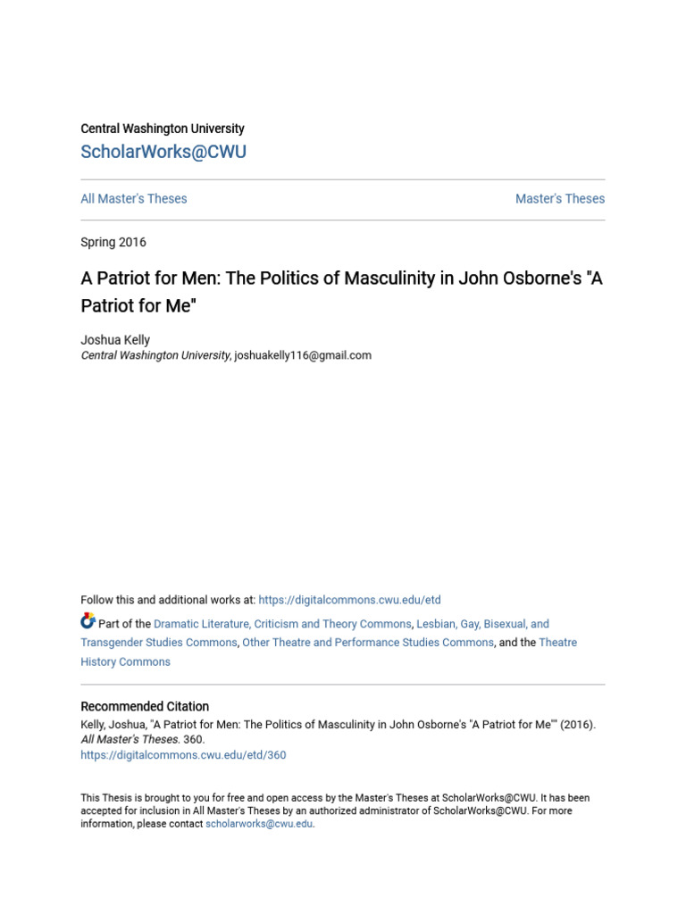 4054 | PDF | Masculinity | Homosexuality