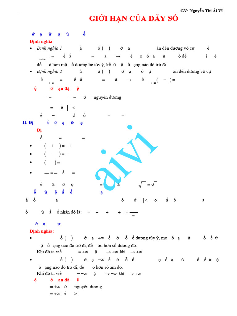 Gioi Han Day So | PDF